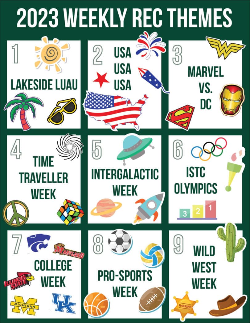 Rec Themes 2023 - International Sports Training Camp